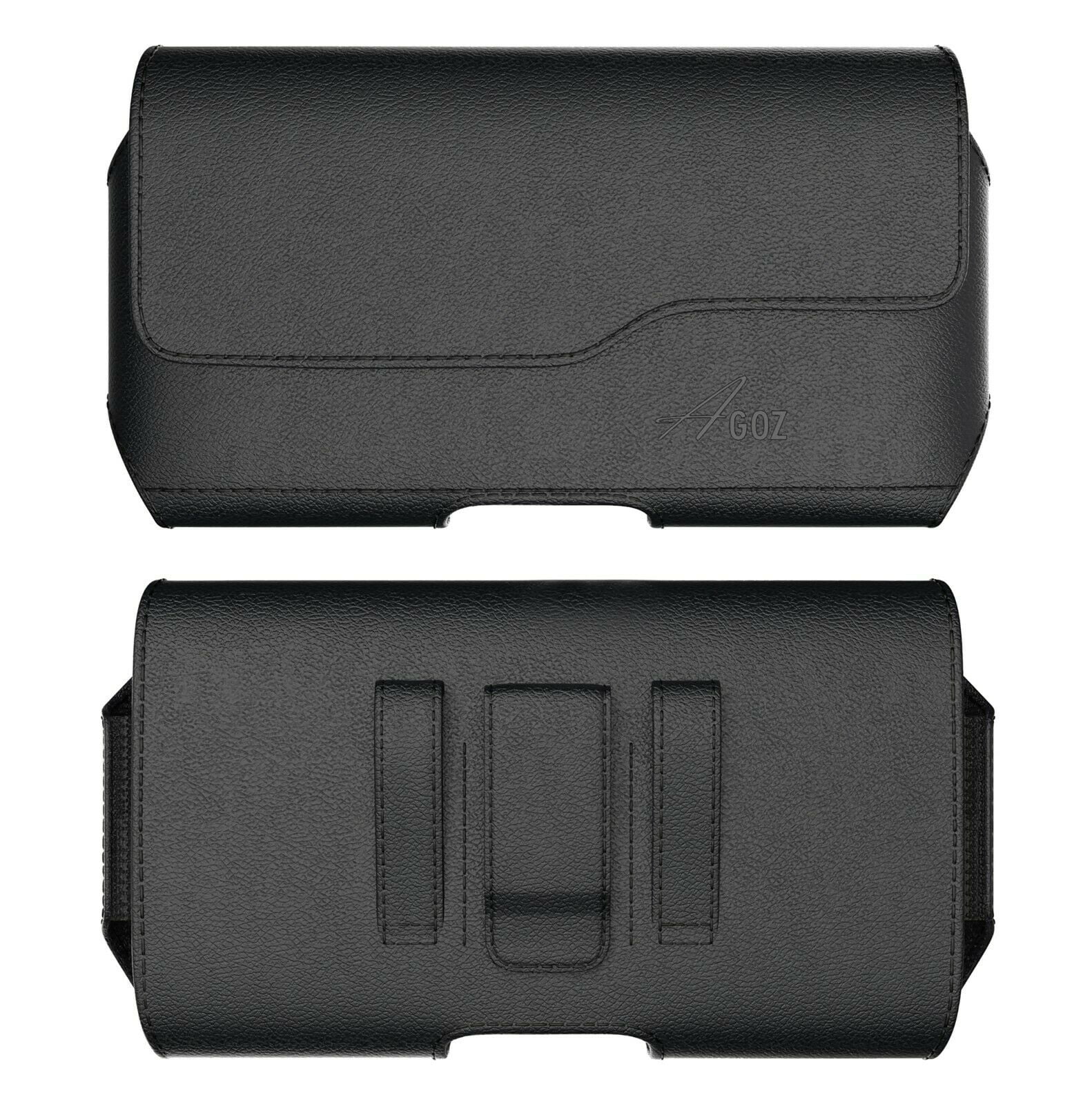 AGOZ Leather Case 6.1"x3.1x 0.6" For TCL 30 Z, ION X, A3X, Signa, TCL ...