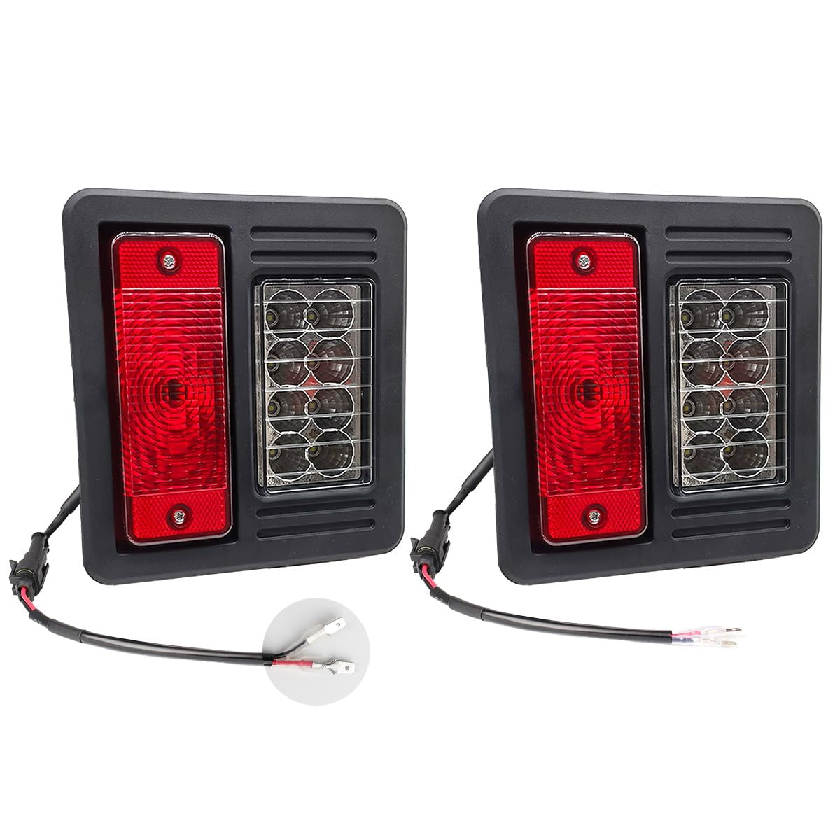 AGP.1978 2PCS LED Tail Light Kit 6670284 Compatible with Bobcat Skid ...