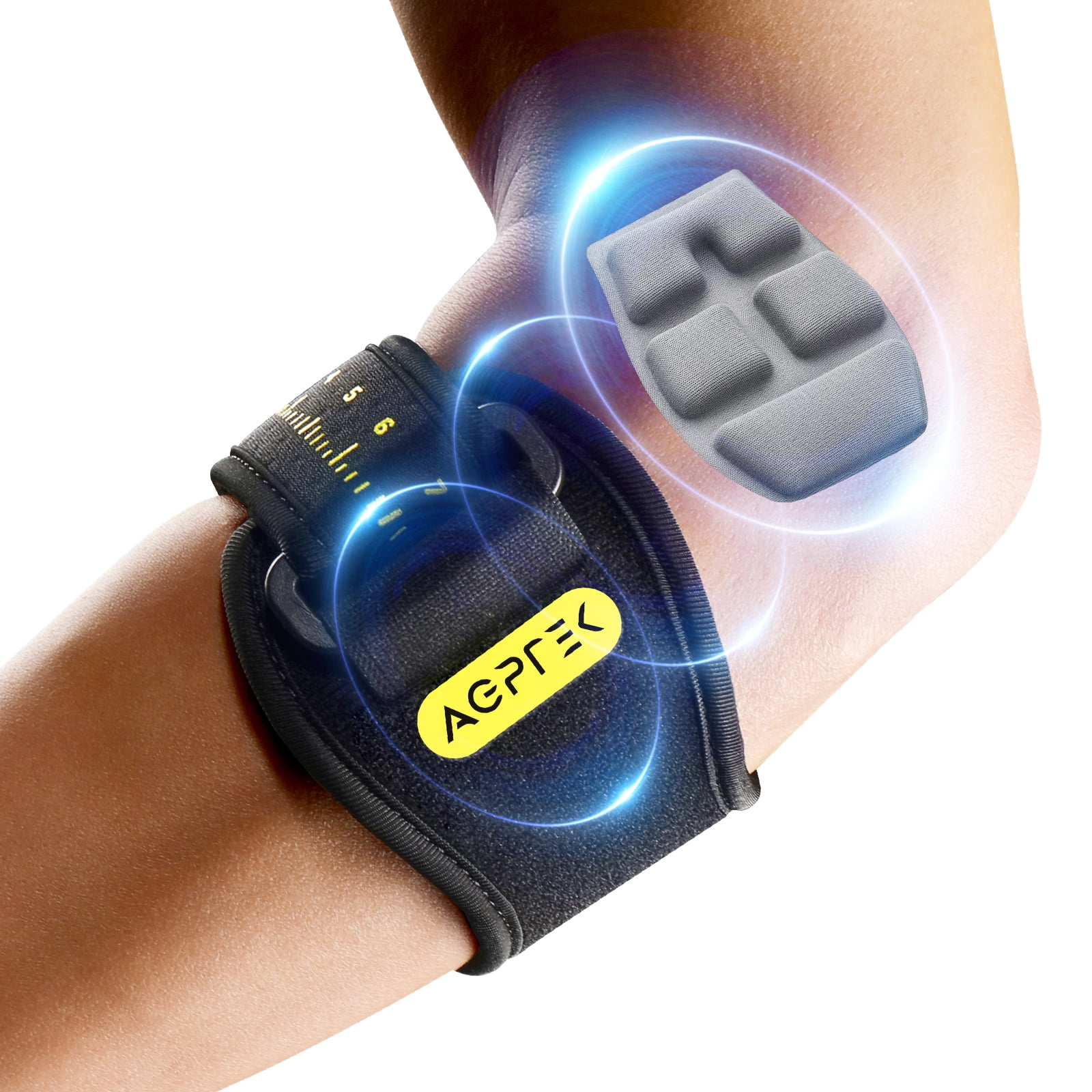 AGPTEK Elbow Brace with 3D Air Cushion for Tendonitis and Tennis Elbow ...