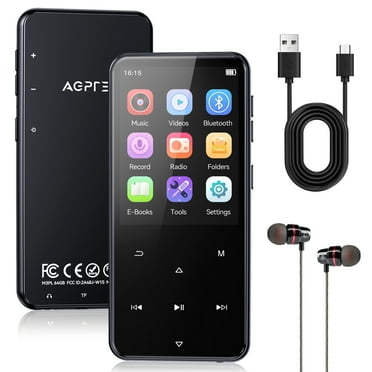 JoyGrow Bluetooth 80GB MP3/DVD Player, Pink - Walmart.com