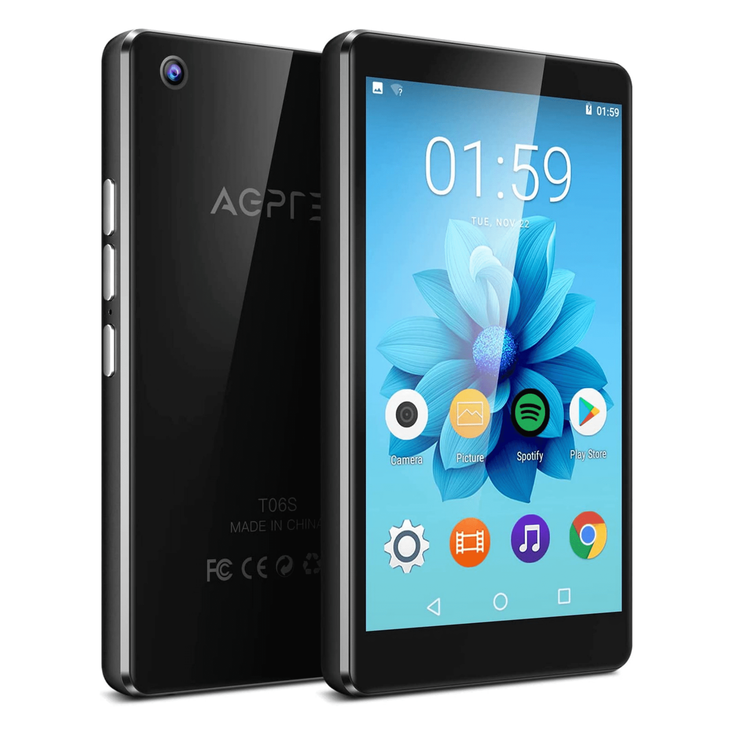 AGPTEK T06S: Digital Music Device, Wireless Portable Audio MP4 Player ...