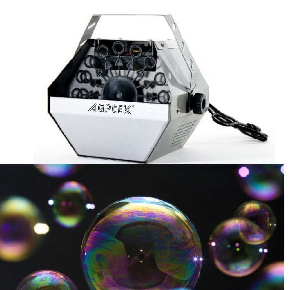 AGPtek 16 Wand Bubble Machine Auto Blower for DJ Party Shows/ Kids ...