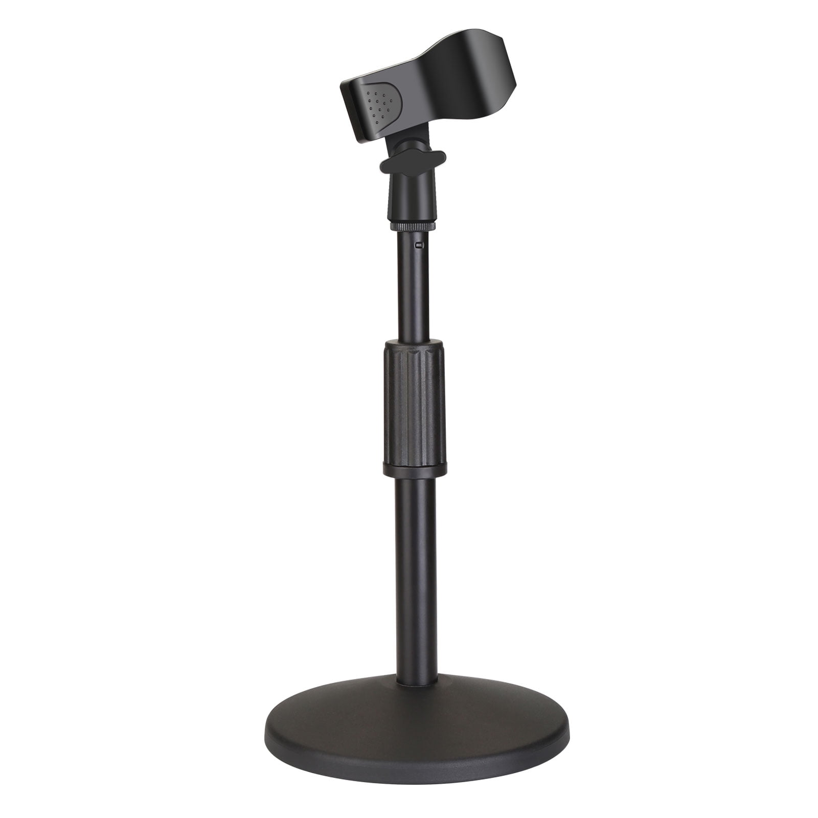 AGPtek Microphone Stand, Desk Mic Stand with Mic Clip, Upgraded ...