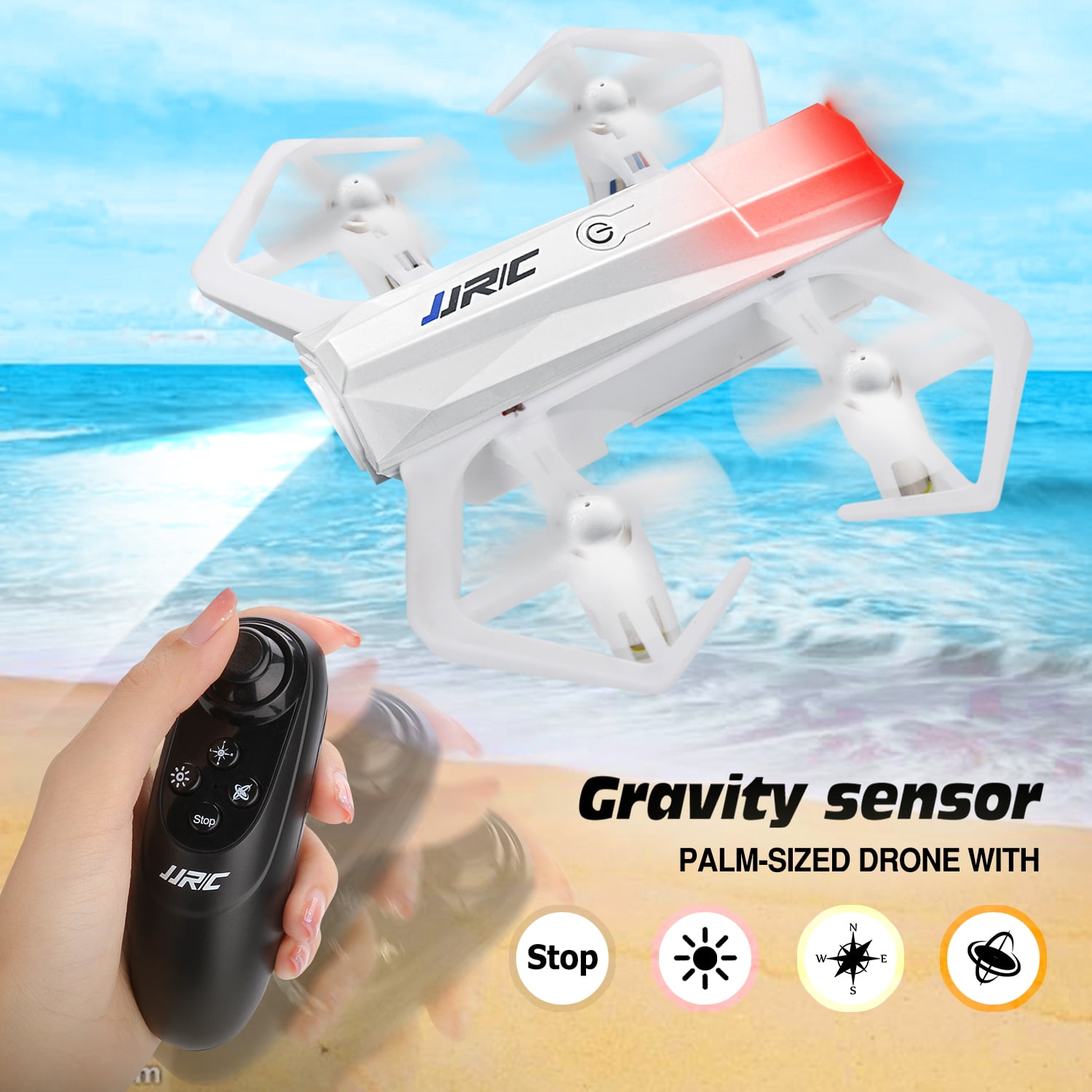 AGPtek Mini Flying Drone Remote Control Gravity sensing headless mode ...