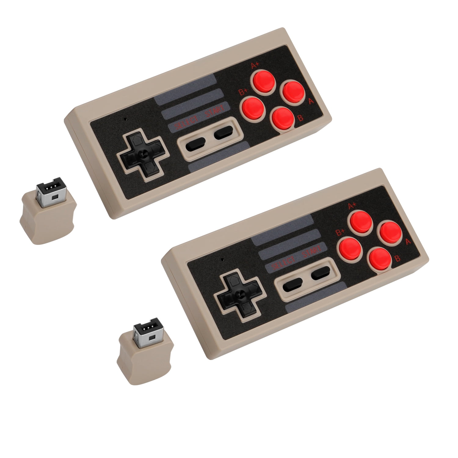 AGPtek Nintendo NES Mini Classic Edition Game Controller, 2.4G Wireless ...