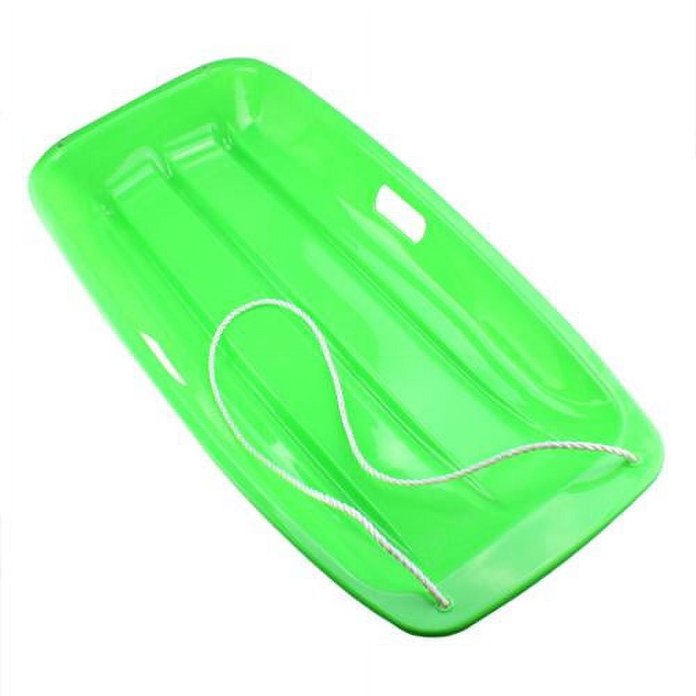 AGPtek Winter Durable Plastic Snow Sled Boat Shape Snow Sledge Outdoor ...