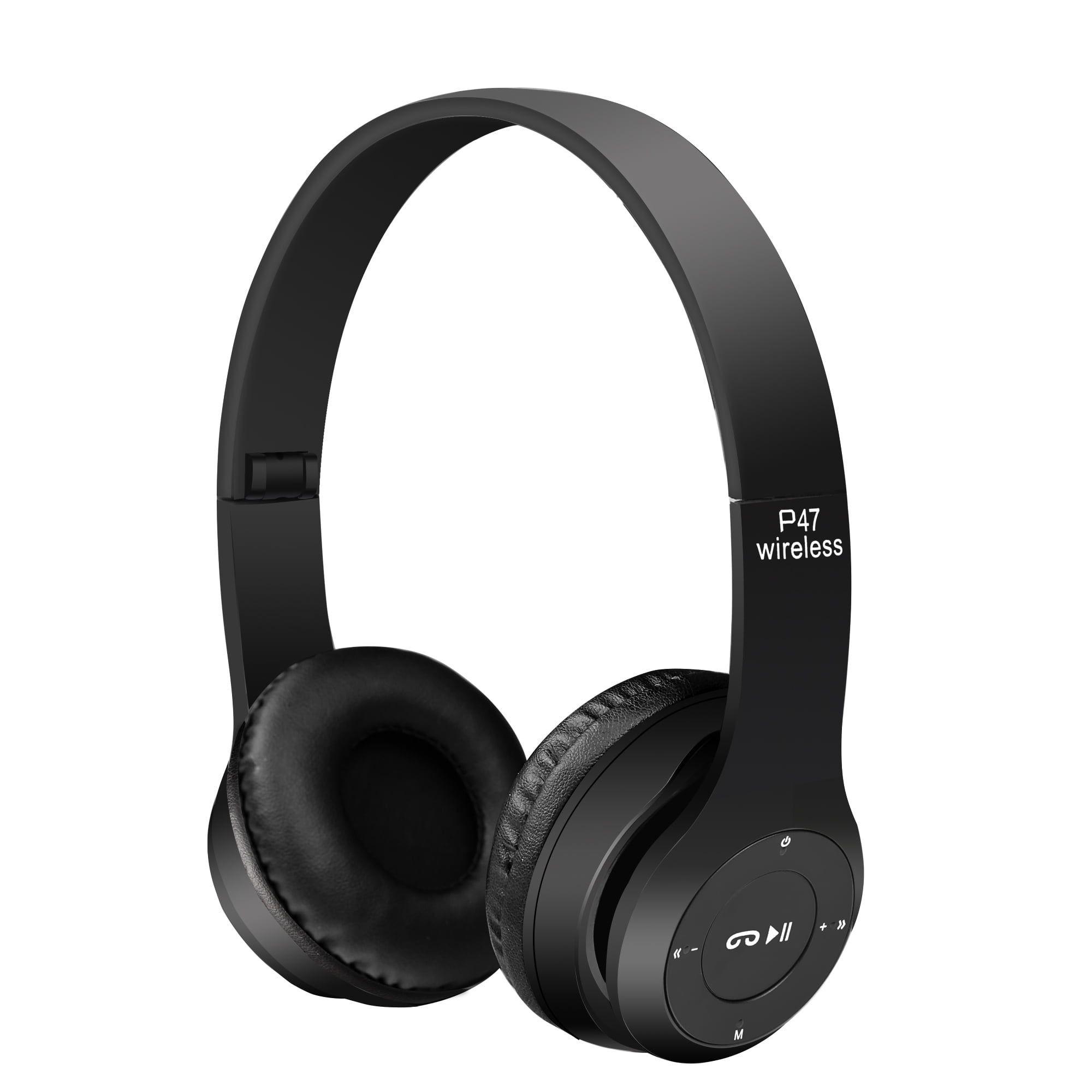 AGPtek Wired or Wireless Headphones Over Ear Fold-able Stereo Noise ...
