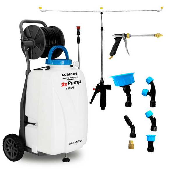 Lawn And Garden Sprayer With Wheels