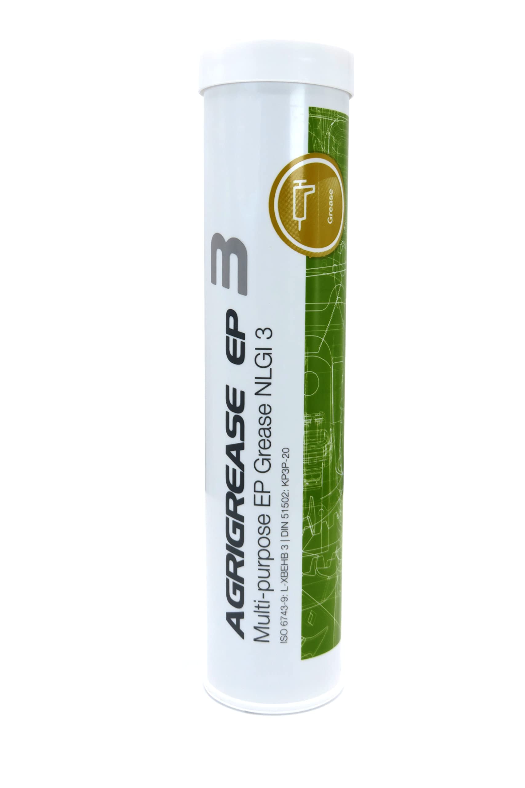 AGRIGREASE EP 3 Multi-Purpose EP Grease Tube NLGI 3 Agricultural Waterproof Lubricant for Metal ...