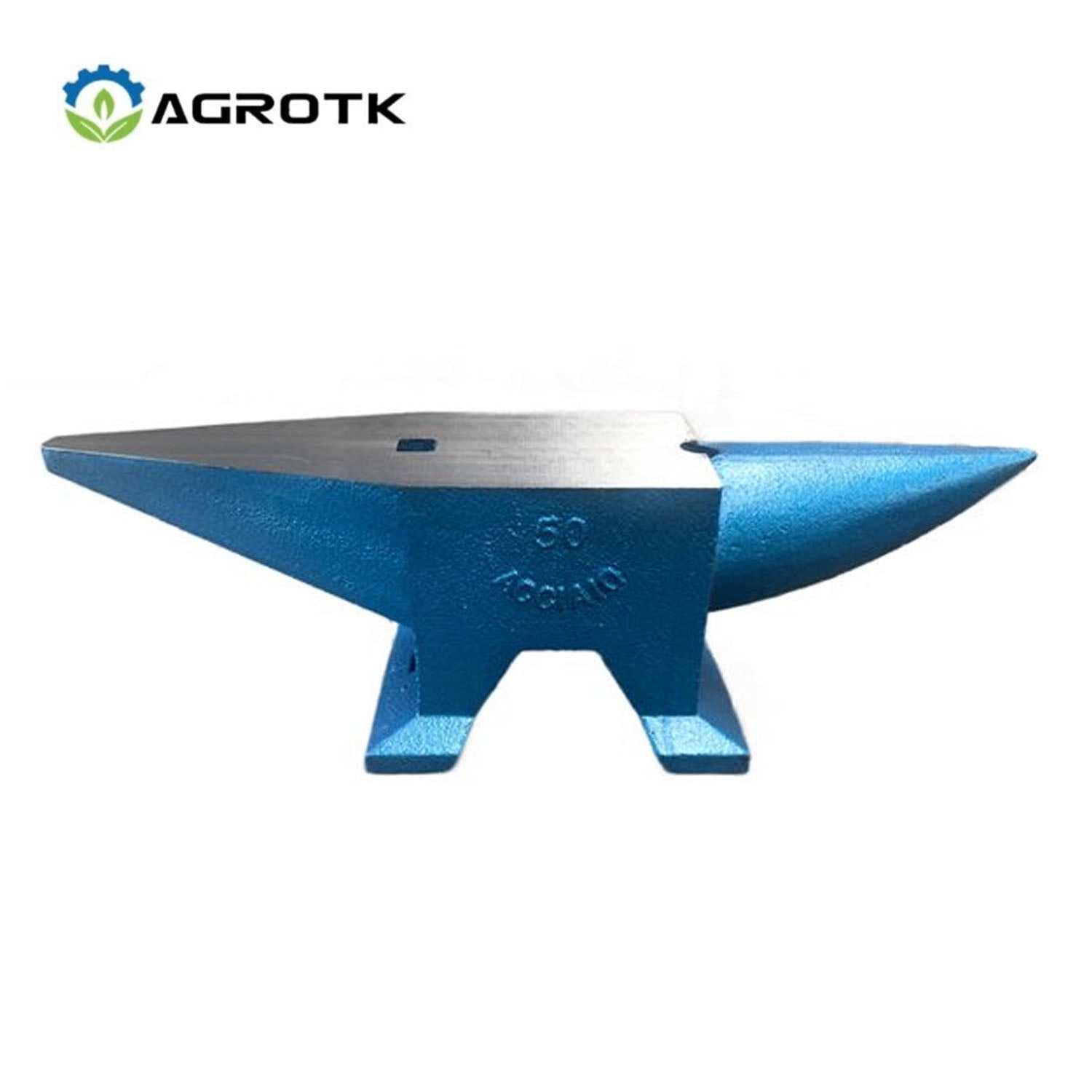 AGROTK 110 LB Cast Steel Blacksmith Anvil - Walmart.com