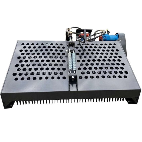 AGROTK 72" Skid Steer Loader Landscape Rake Rock Attachment | AGT ...