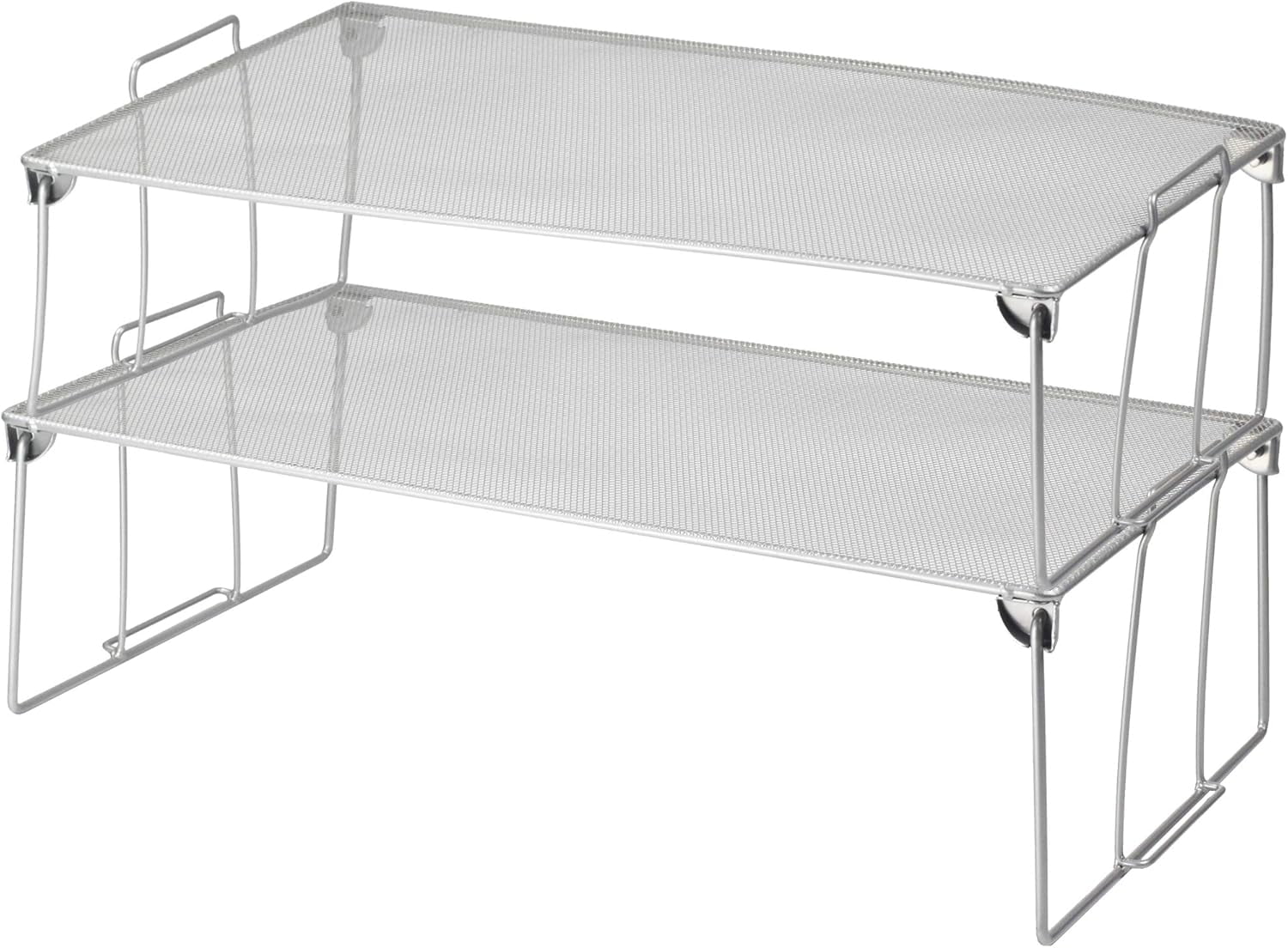 AGRTY Stackable Shelf Storage Rack for Kitchen, Bathroom, and Office ...