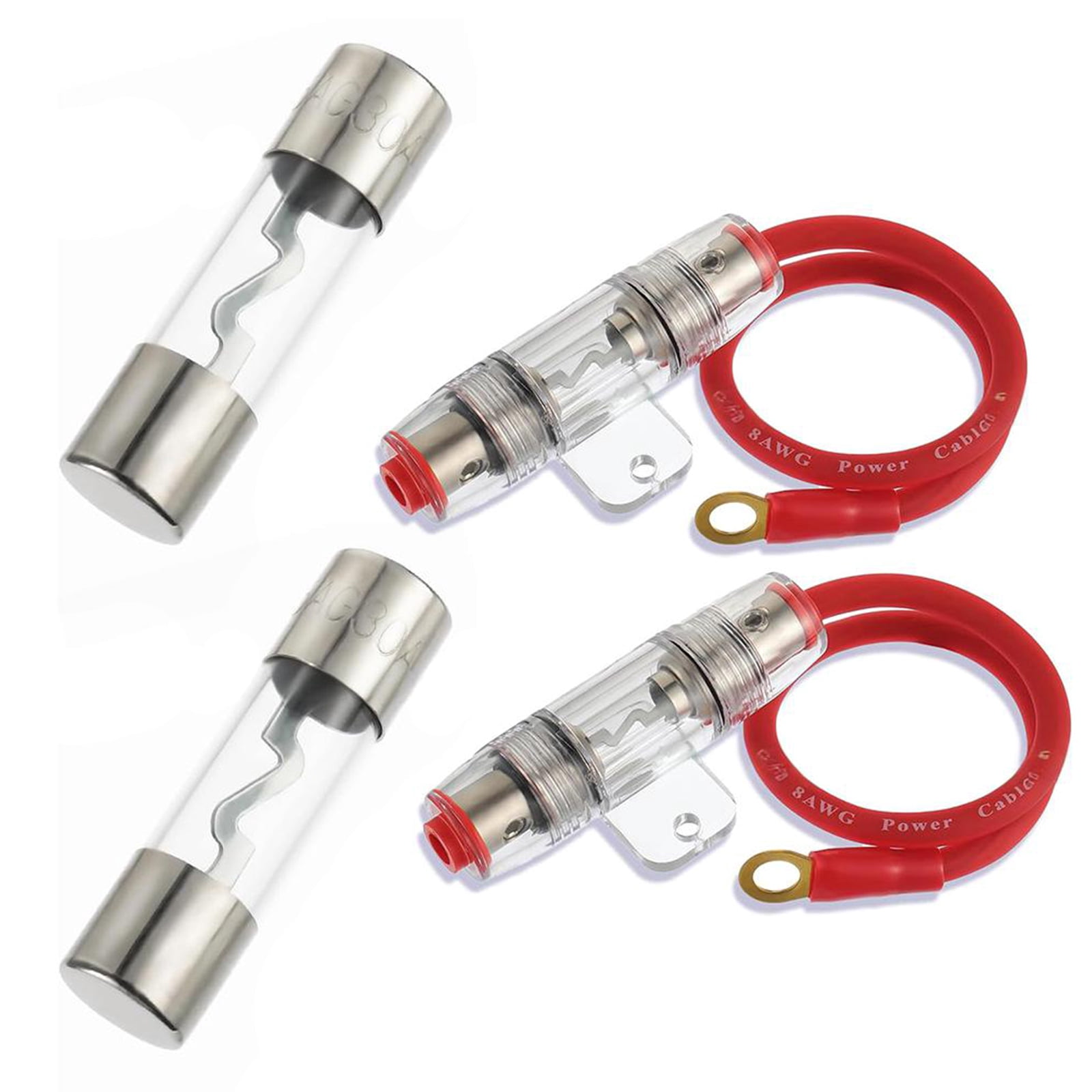 AGU Tubulars Fuses Holders Set with Wiring Easy Installation Strong ...