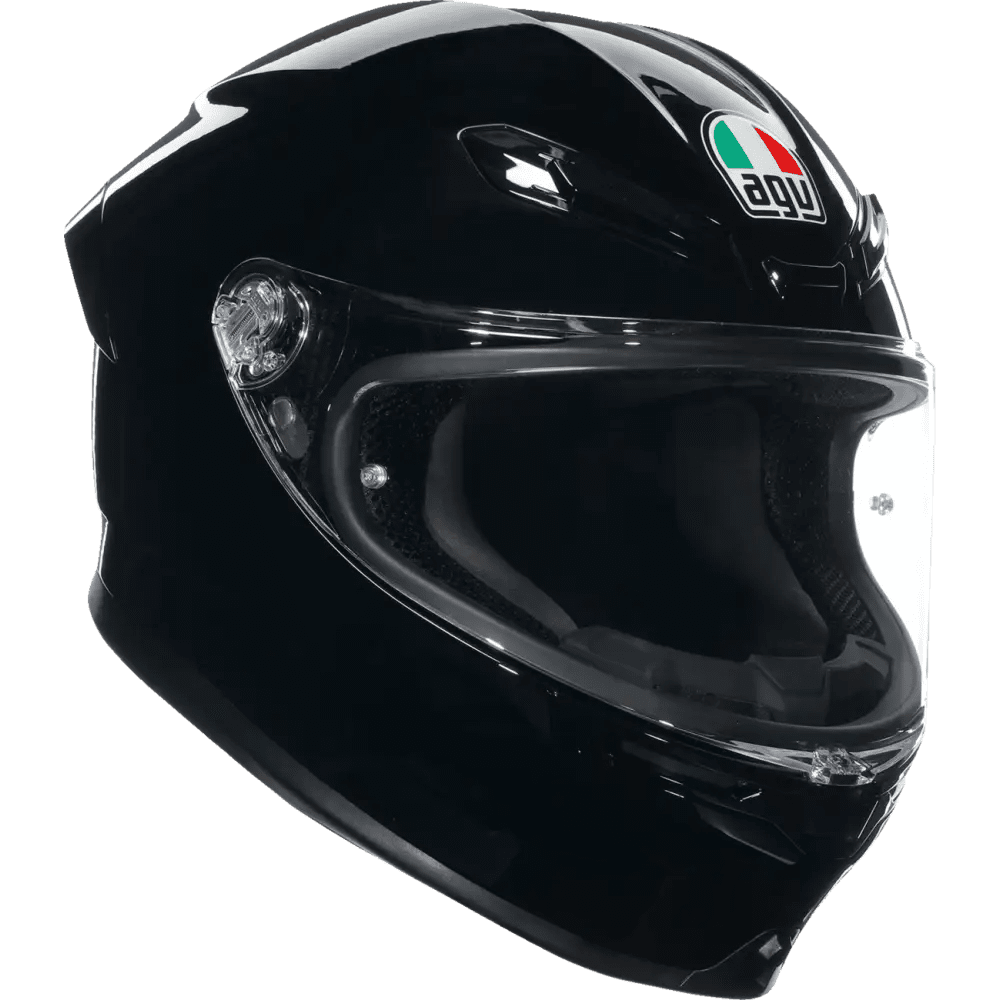 AGV K6 S Solid Motorcycle Helmet Black LG - Walmart.com