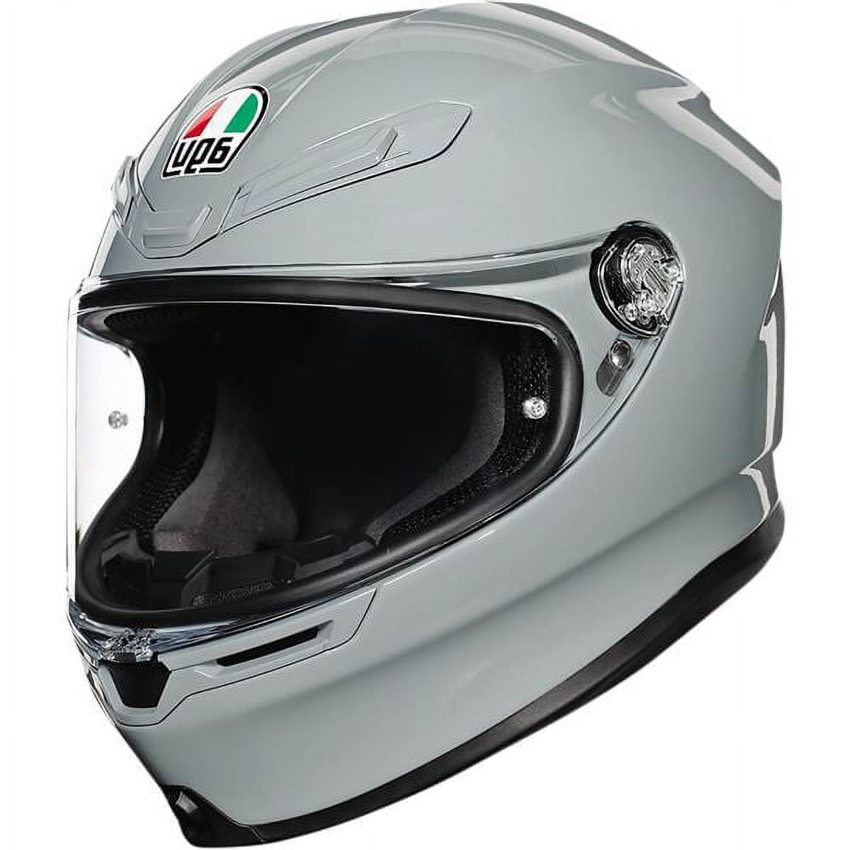 AGV K6 Solid Motorcycle Helmet Nardo Gray XL - Walmart.com