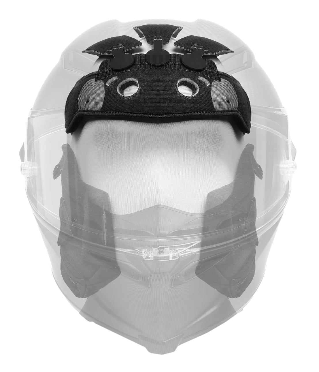 AGV Pista GP RR Helmet Inner Top Liner Pad Kit Black/Red SM - Walmart.com