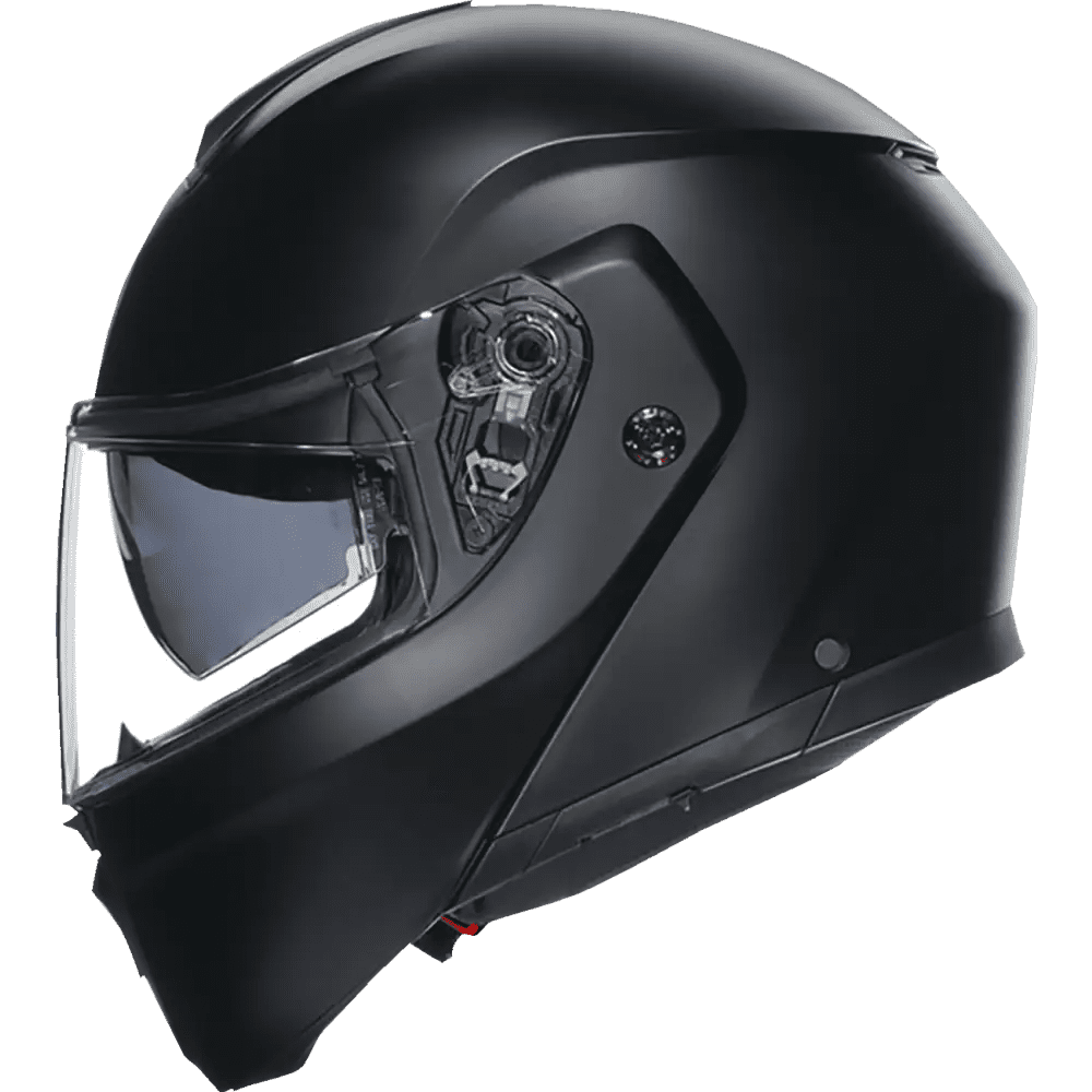 AGV Street Modular Solid Motorcycle Helmet Black XXL - Walmart.com