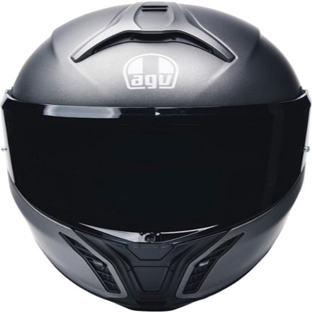 AGV Tour Modular Solid Motorcycle Helmet Luna/Matte Gray MD - Walmart.com