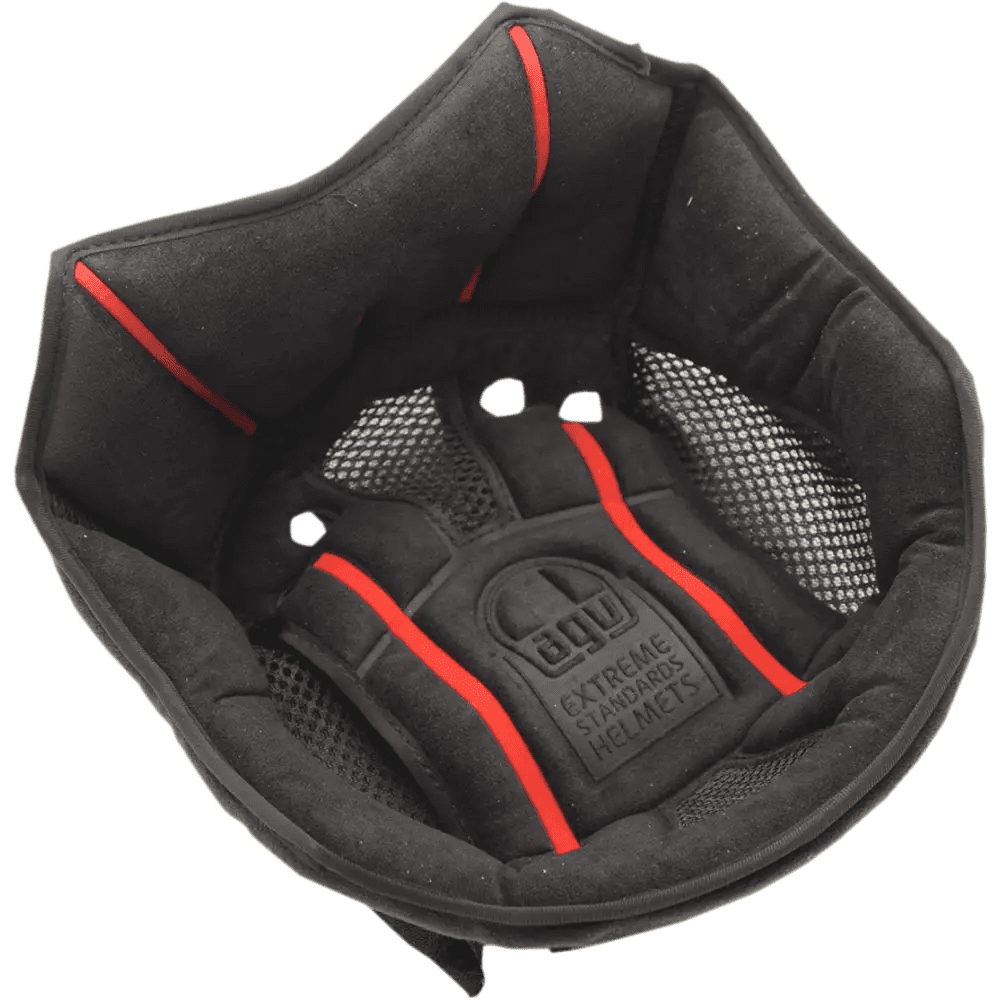 AGV Veloce 17 Helmet Top Inner Liner Pad Black LG - Walmart.com