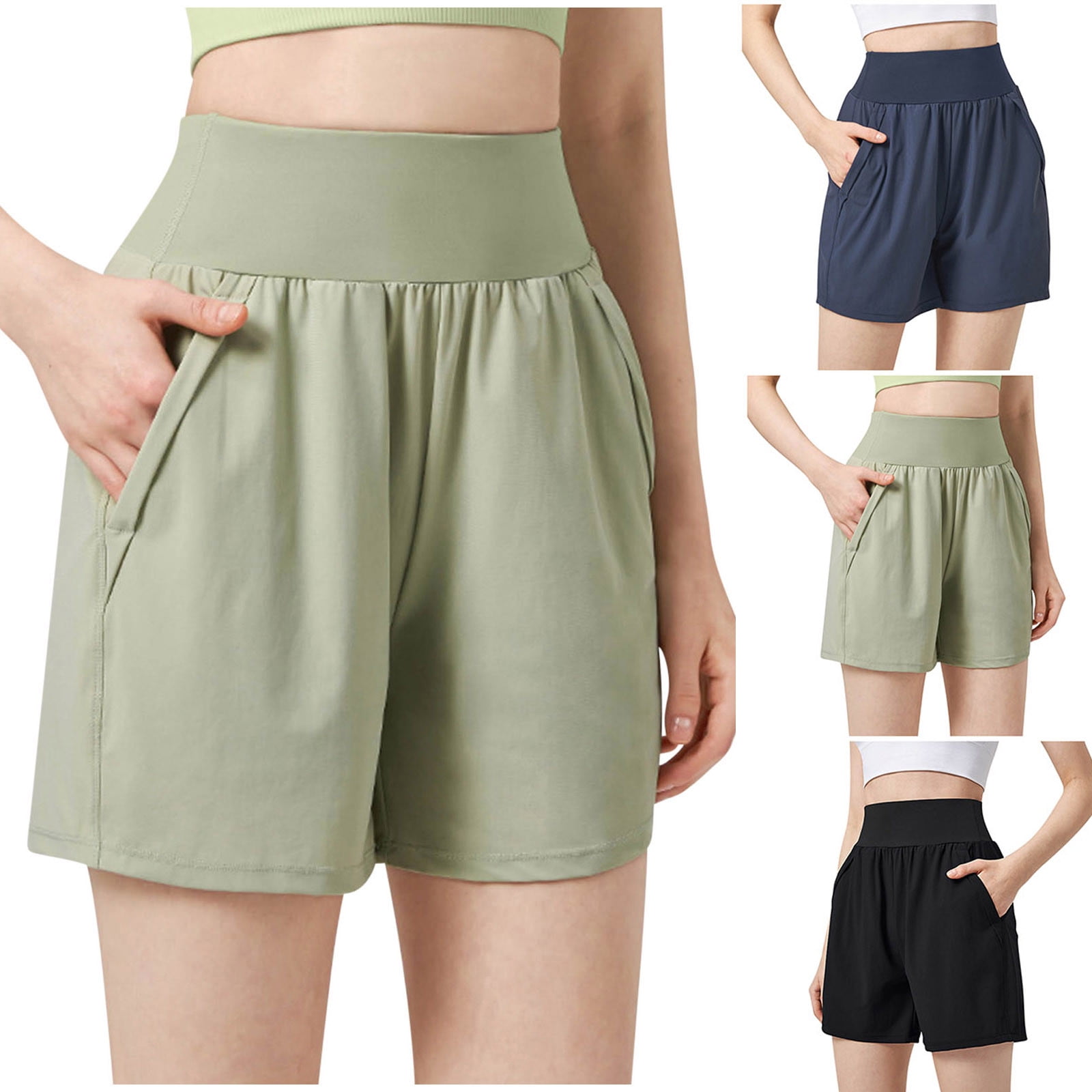 AGWOLF Running Shorts for Women 2025 Summer Casual Quick Dry High Rise ...