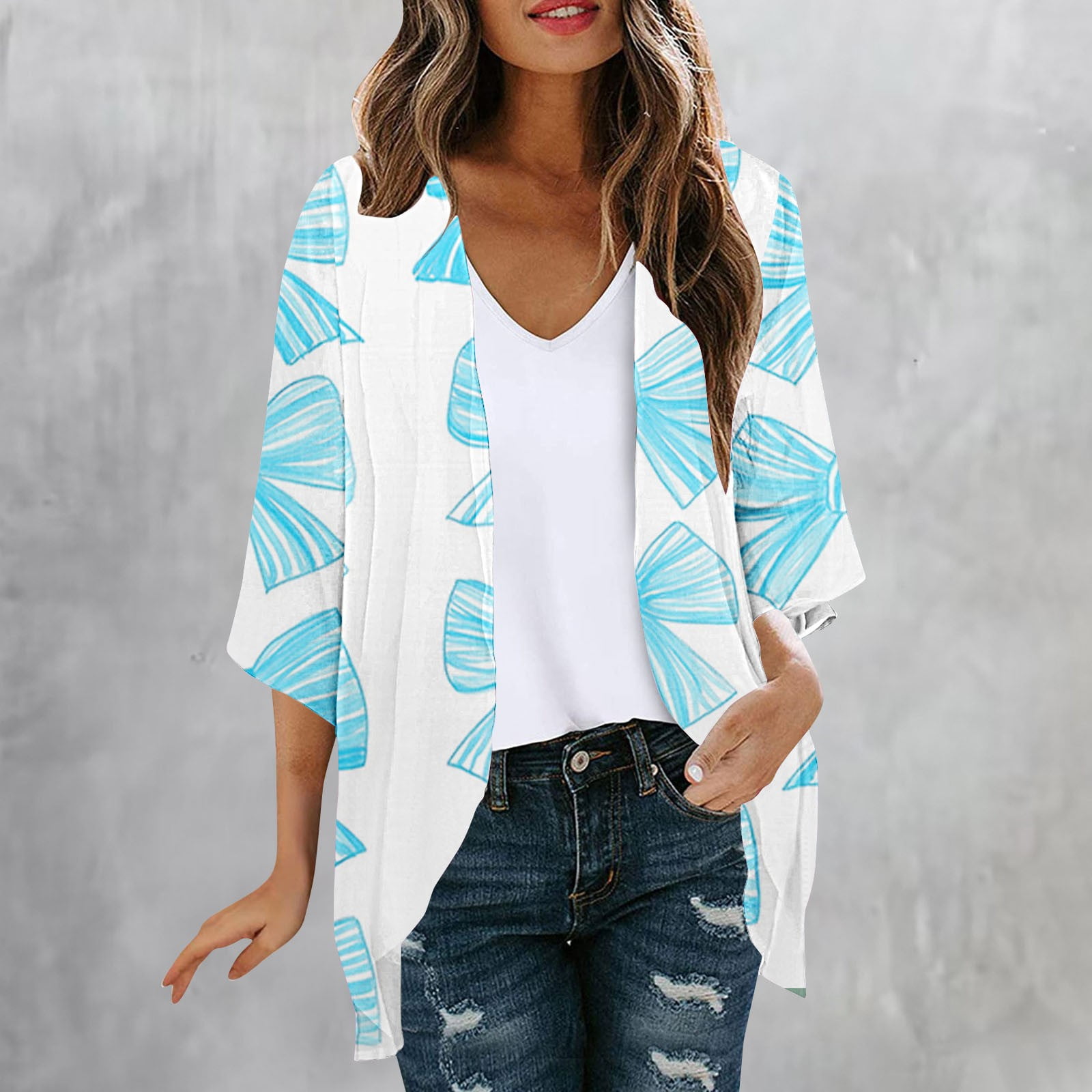 AGWOLF Summer Lightweight Cardigan Women 2025 Fashion Floral Boho ...