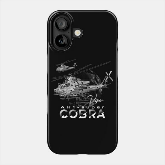 AH-1 Cobra Helicopter Themed Case for iPhone 11,12,13,14,15,16,17 ...