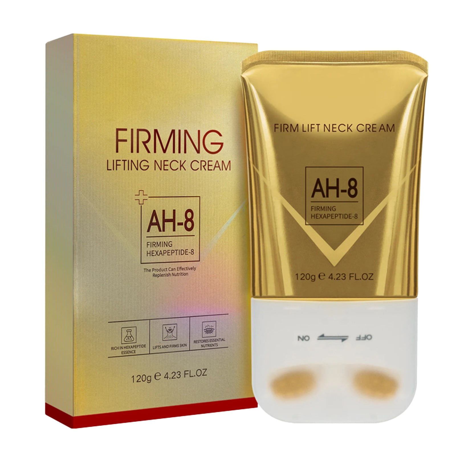 AH-8 Firming Neck Cream,4.23 oz Firming Neck Cream,Massage Roller on ...