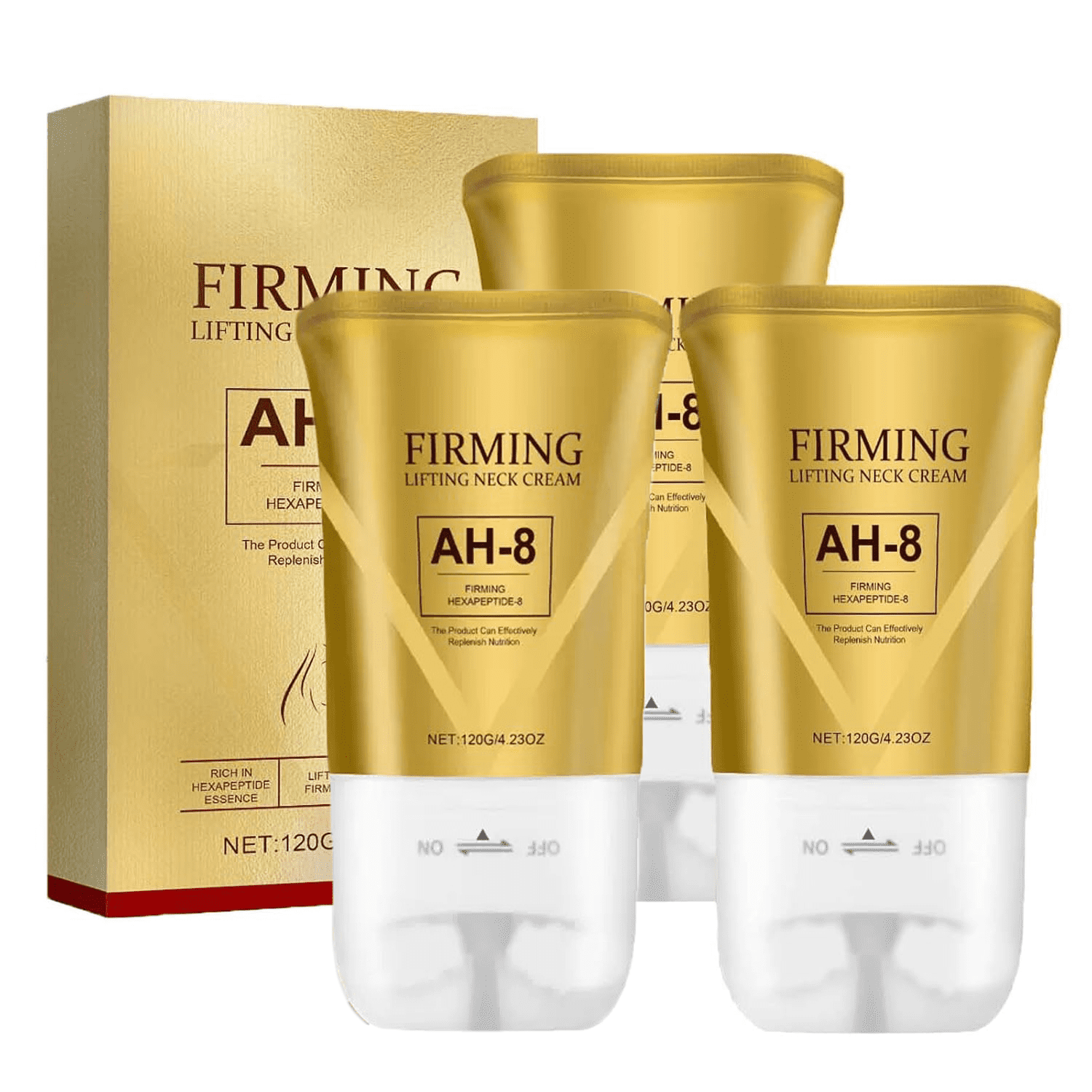 AH-8 Firming Neck Cream for Crepey Skin Body Care Comfort, Roller Neck ...