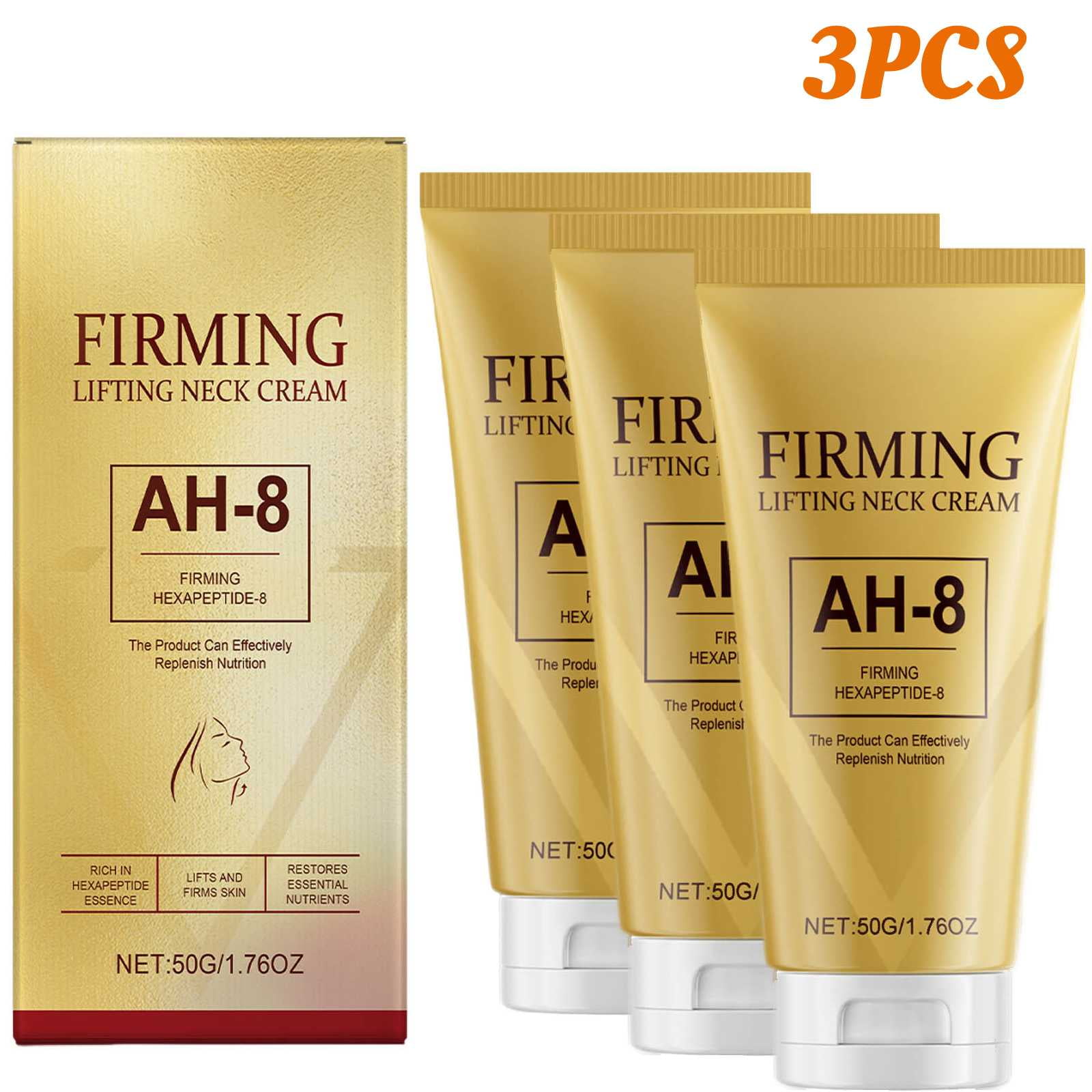 AH-8 Firming Neck Cream, Neck Creams for and Firming Lifting, AH8 Neck ...