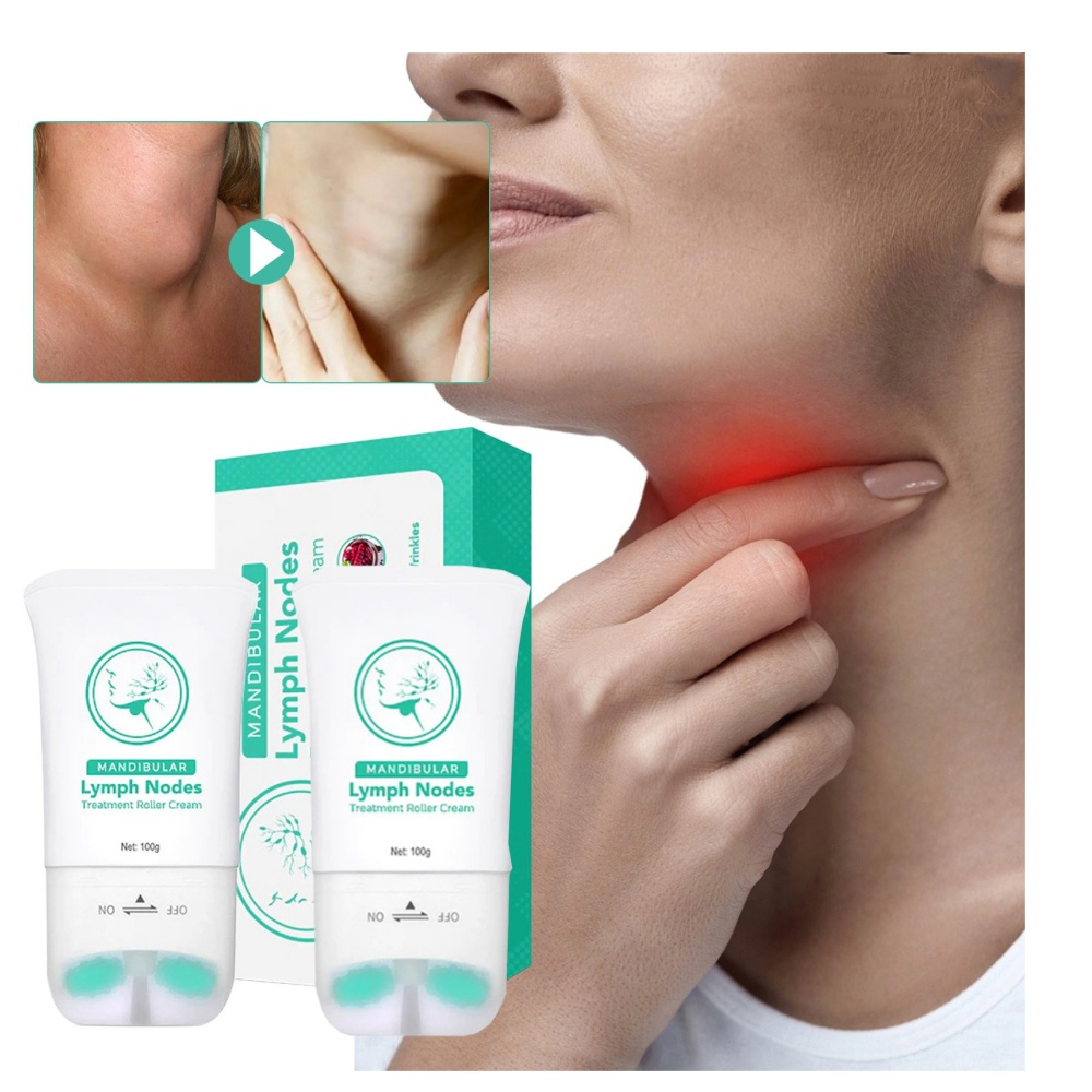 AH-8 Lift and Firming Cream, 2pcs Lymph Nodes Treatment Roller Cream ...