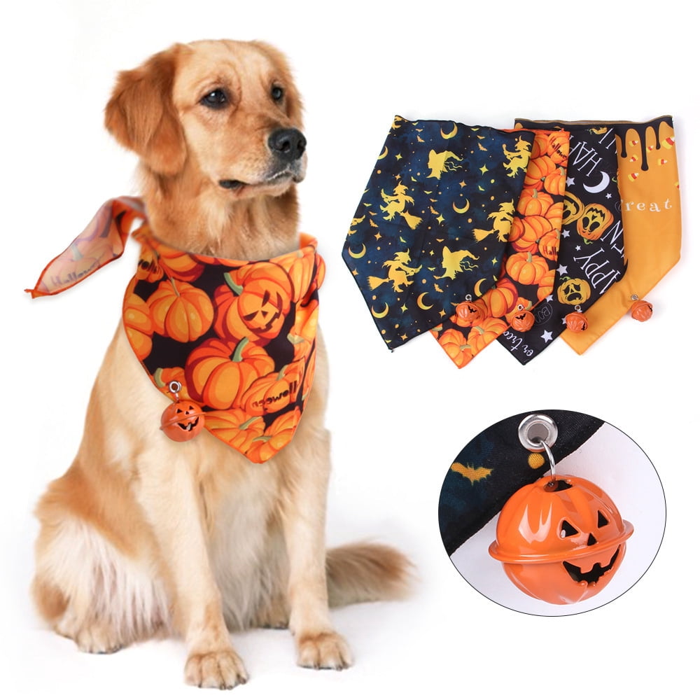 AH Halloween hood for dogs and cats Halloween hood triangle scarf bib ...