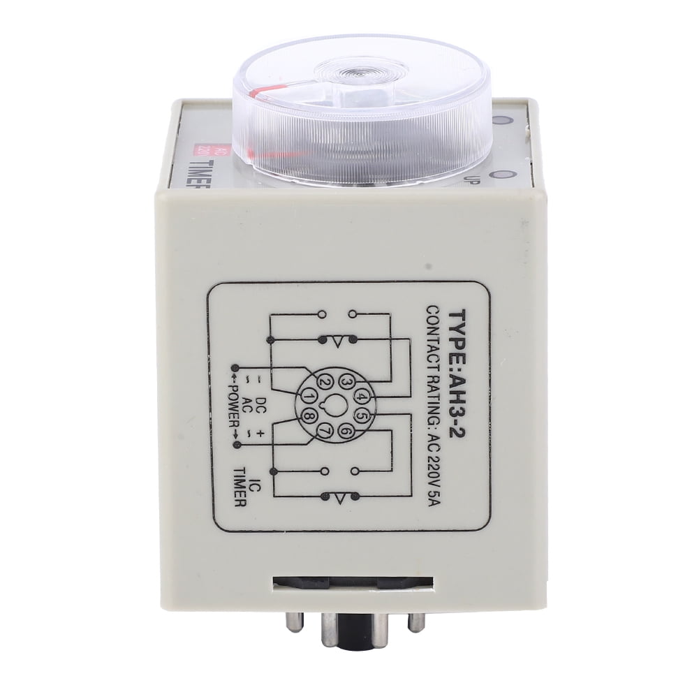AH3-2 Time Relay Mini Delay Controller Timer AC 220V for Automatic ...