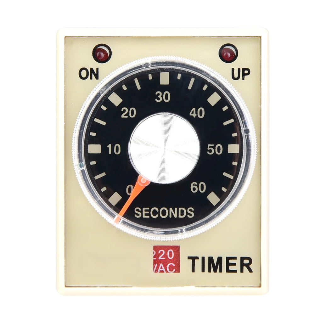 EseeAier AH3-3 Power on Delay Timer Time Relay AC 220V 50/60Hz(60S ...