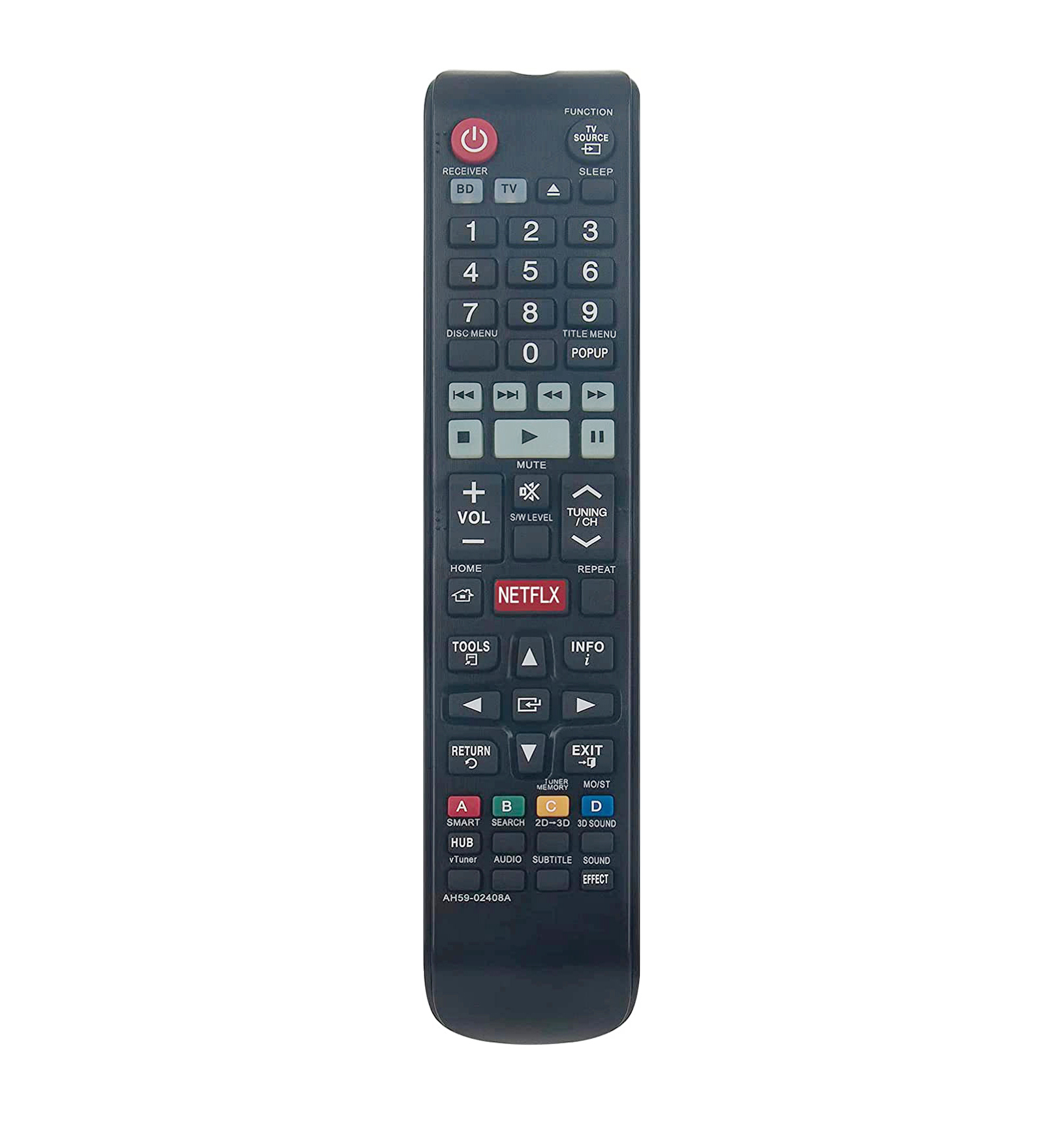 AH59-02408A Replace Remote fit for Samsung 5.1ch Blu-ray Player HT ...