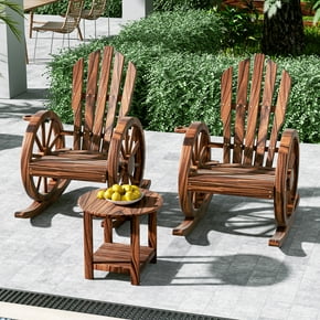 Wood Outdoor Rocking Chairs in Outdoor Rocking Chairs - Walmart.com