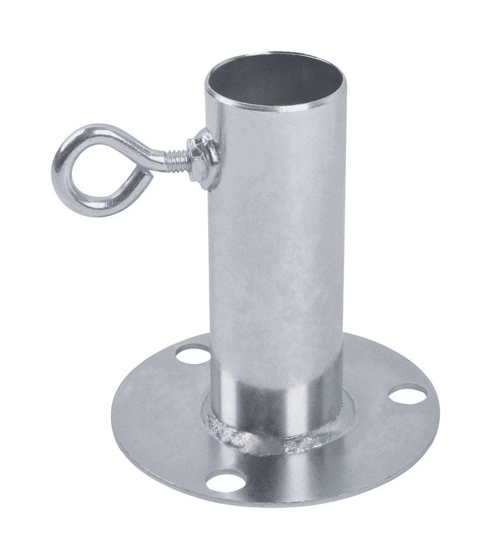 AHC 1-1/2 in. Round T X 1-1/2 in. D Galvanized Steel Foot Pad - Total ...