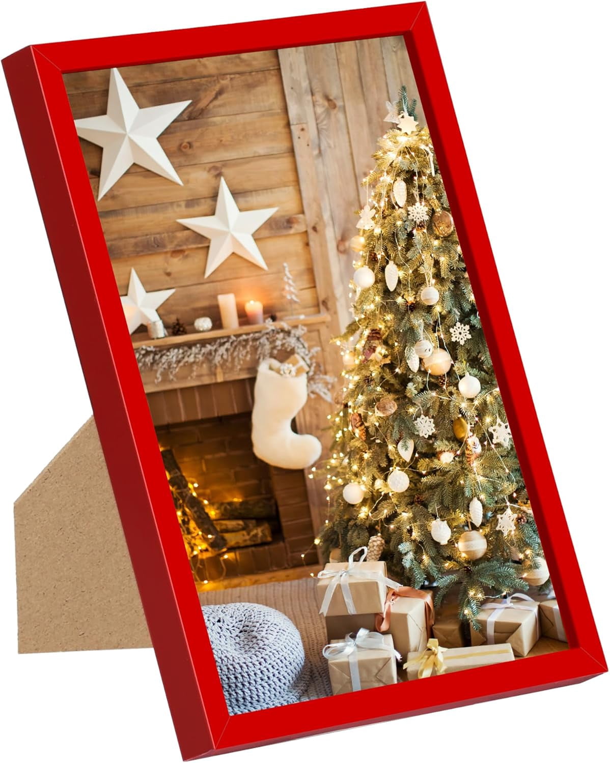 AHGLOP-5x7 Picture Frame Set of 3, Made of High Definition Glass for 5 ...
