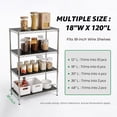 AHGLOP-Wire Shelf Liner Roll: Plastic Heavy-Duty Metal Shelf Liners for ...