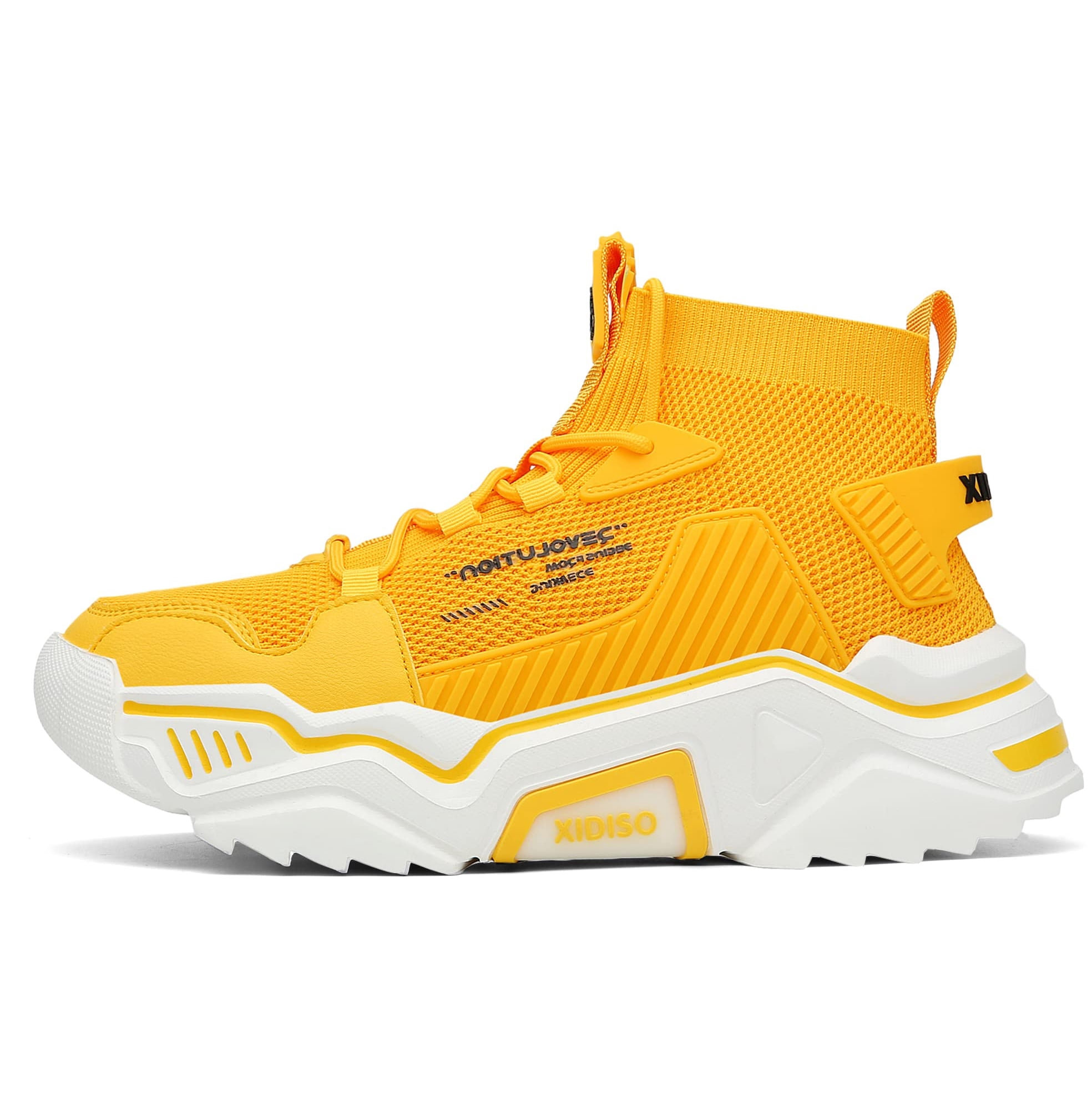 AHICO Mens Fashion Shoes Slip on Walking Shoes High Top Casual Shoes ...
