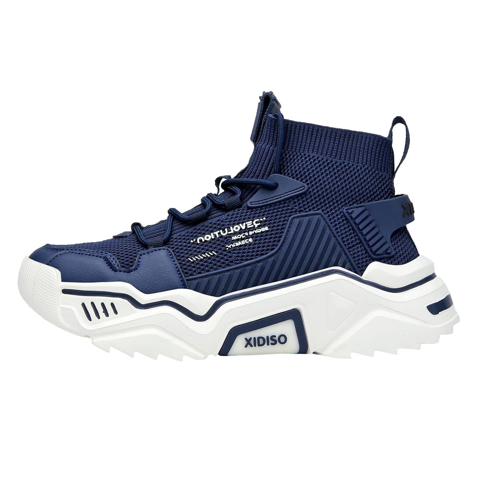 AHICO Mens Fashion Shoes Slip on Walking Shoes High Top Casual Shoes ...