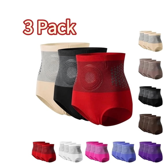 AHMOMEI 3 Pack Sculpting and Fat Burning Shorts Tummy Control Micro ...