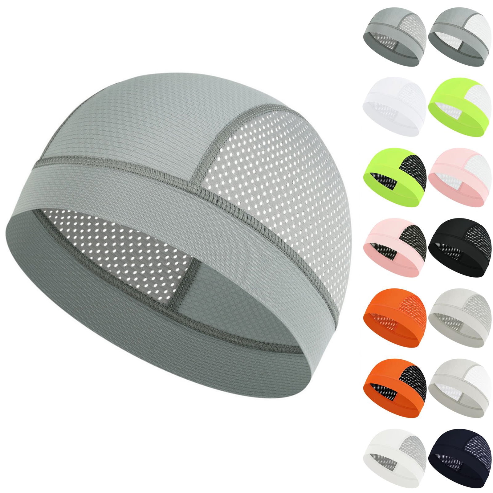 AHMOMEI Breathable Mesh Helmet Liner Skull Cap, Quick-Dry Cooling ...