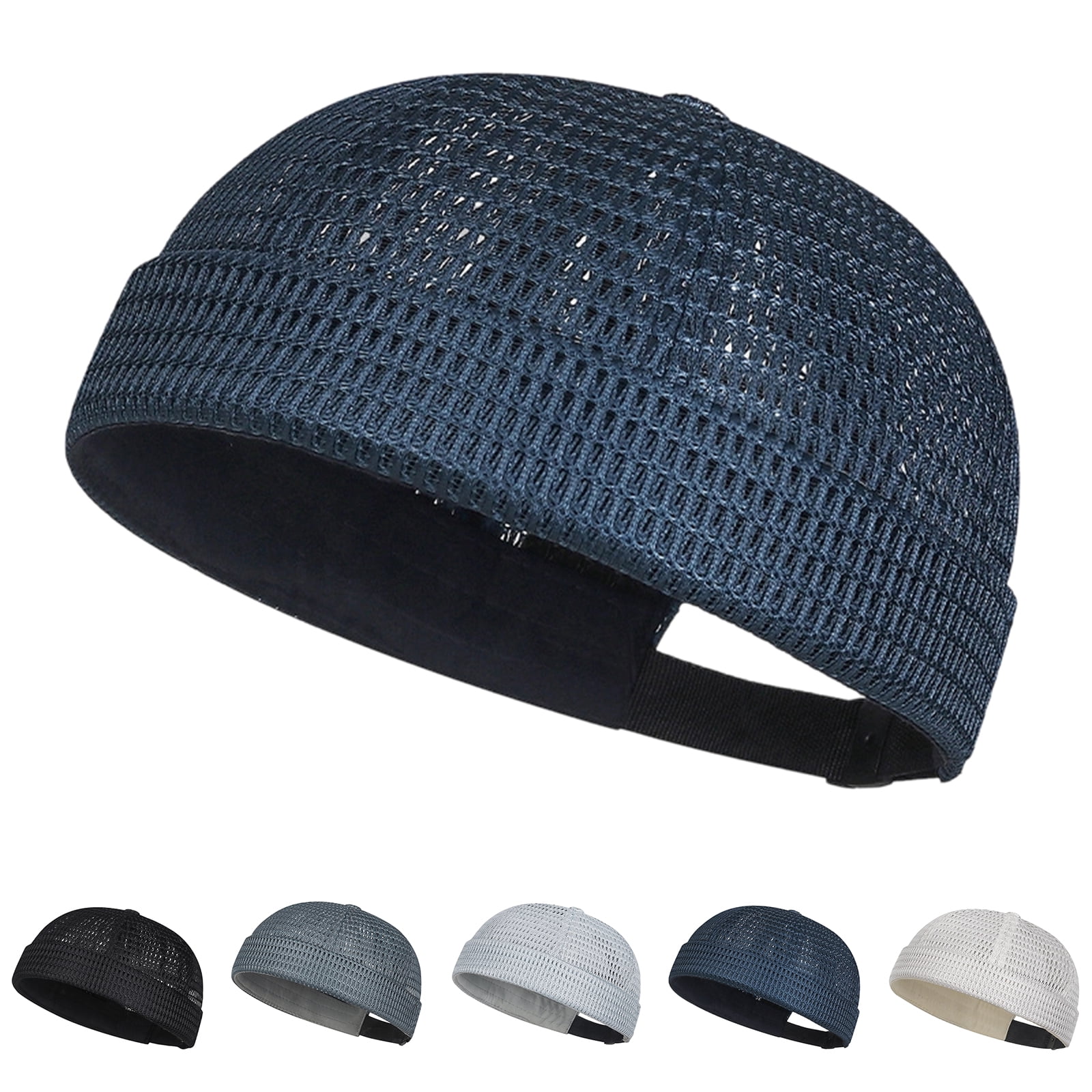 AHMOMEI Men and Women Breathable Brimless Hat Summer Style Mesh Cooling ...