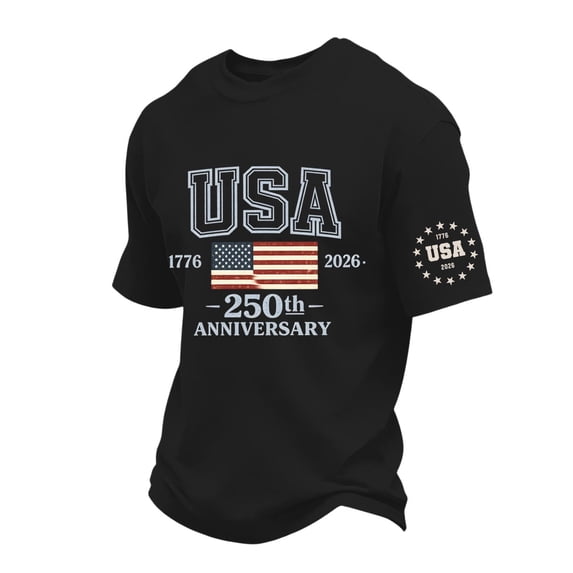AHMOMEI We the People 1776-2026 Shirts for Men 250th Anniversary USA ...