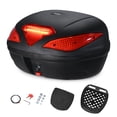 AHR 43L Motorcycle Top Case with Light Universal Tour Tail Box Scooter ...