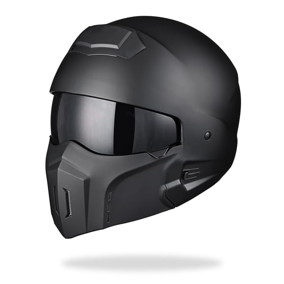 Medium Adult Shell DOT Approved Full Face Motorcycle Helmet with Dual ...