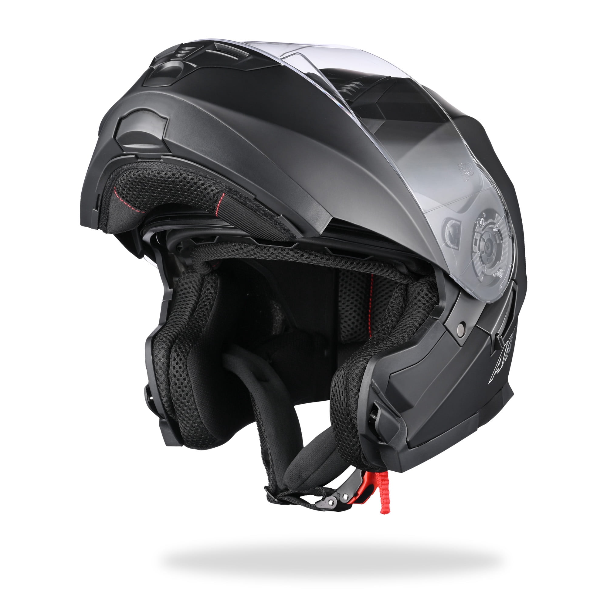 AHR RUN-M3 Modular Flip Up Helmet Full Face Dual Visor DOT Motorcycle ...