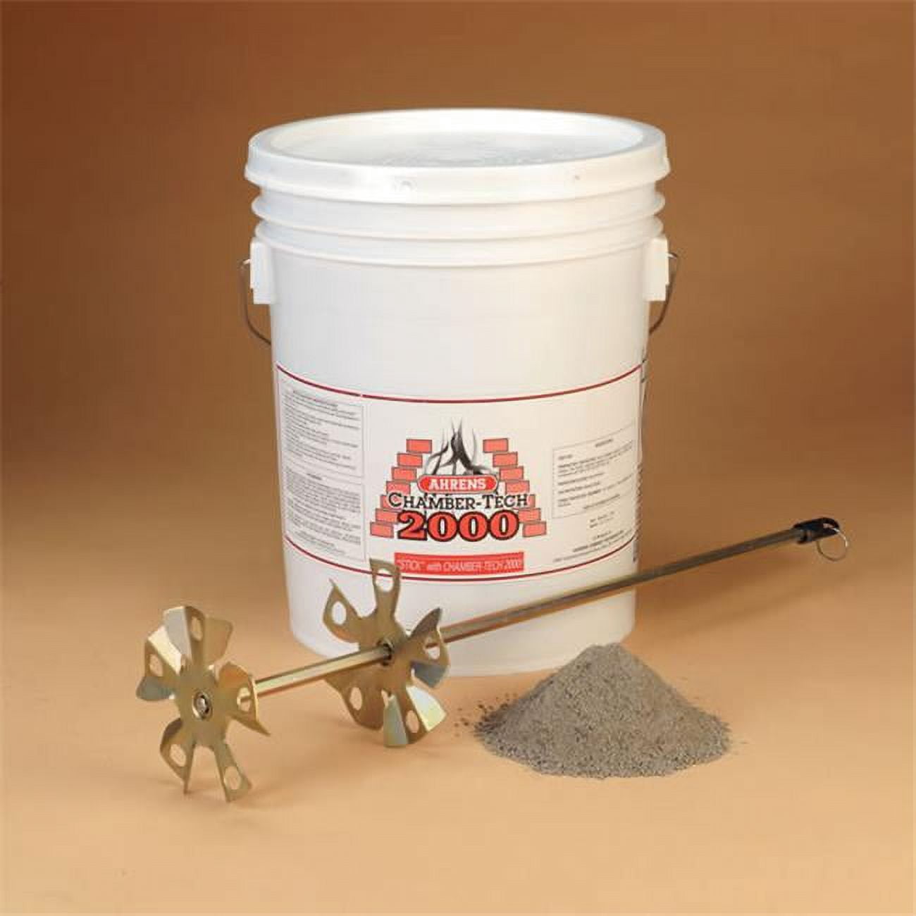 AHRENS CHIMNEY TECHNIQUE, INC. Chamber-tech 2000 Parging Mix, Buff - 30 ...