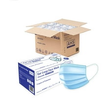 Disposable Face Mask - Pack of 50 Single Use Protective Masks With 3 ...