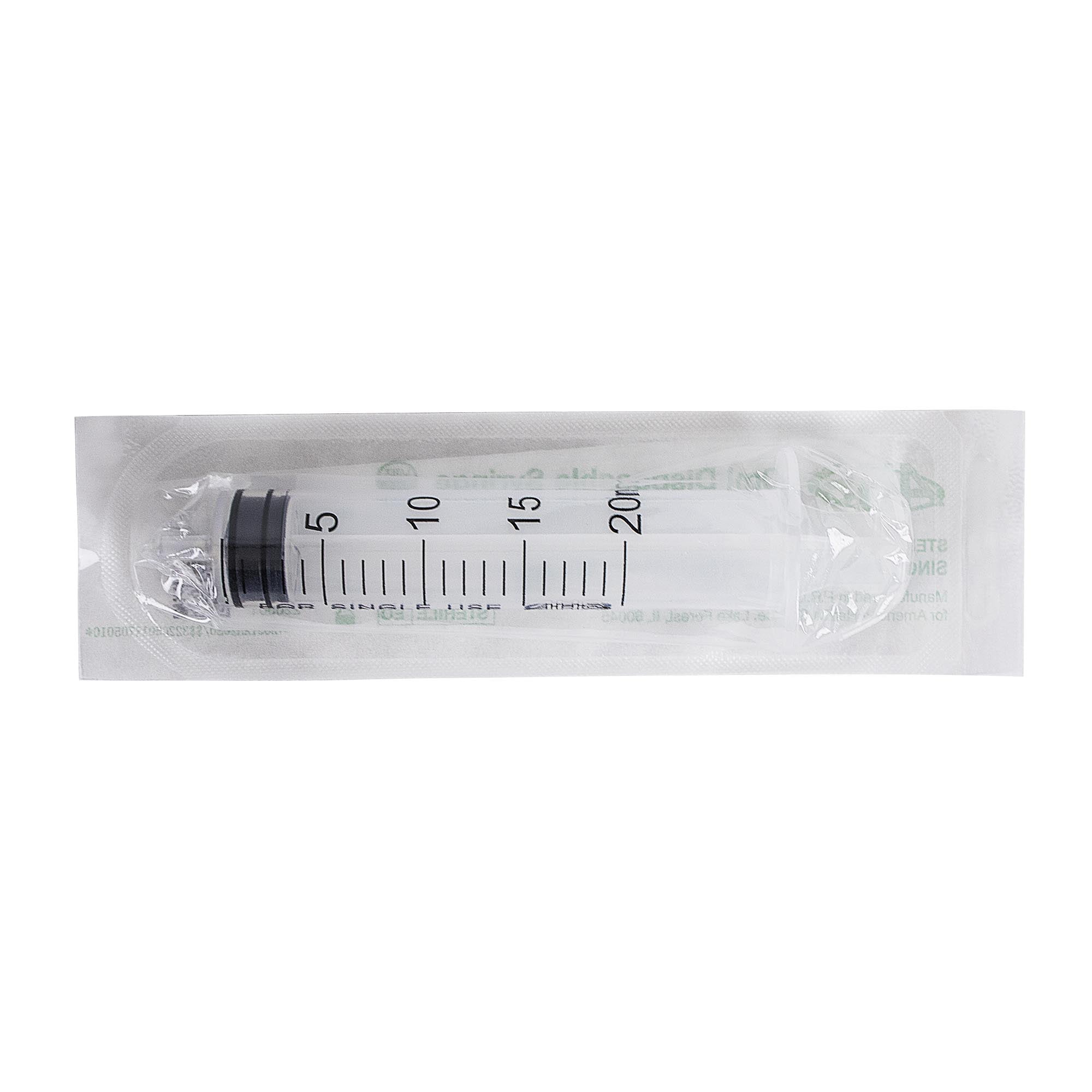 AHS Syringe, 20cc, Luer Slip, Eccentric, EACH - Walmart.com